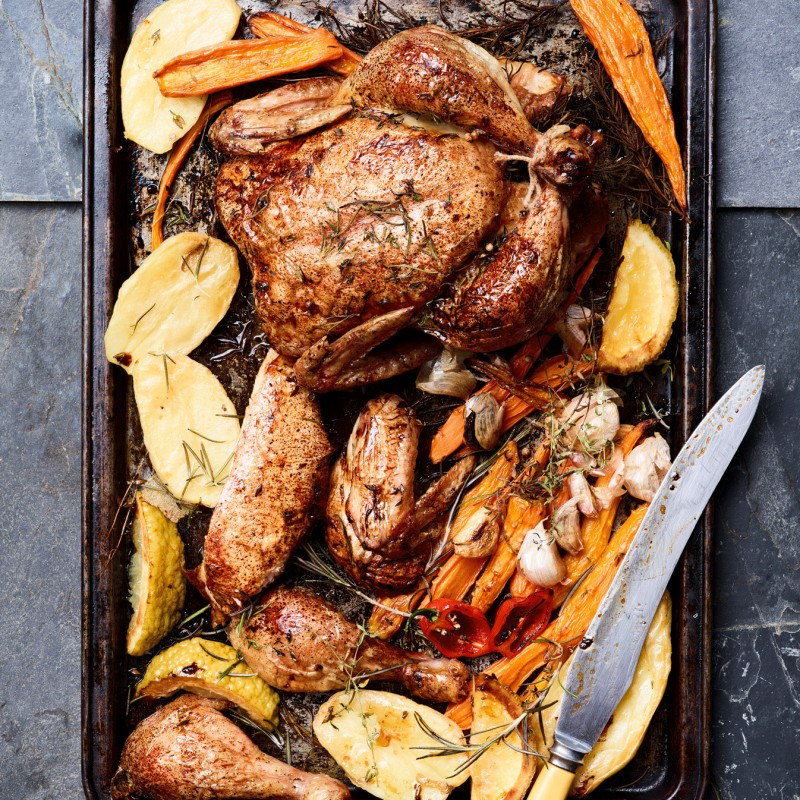 The Perfect Roast Chicken - I Love CB Foods
