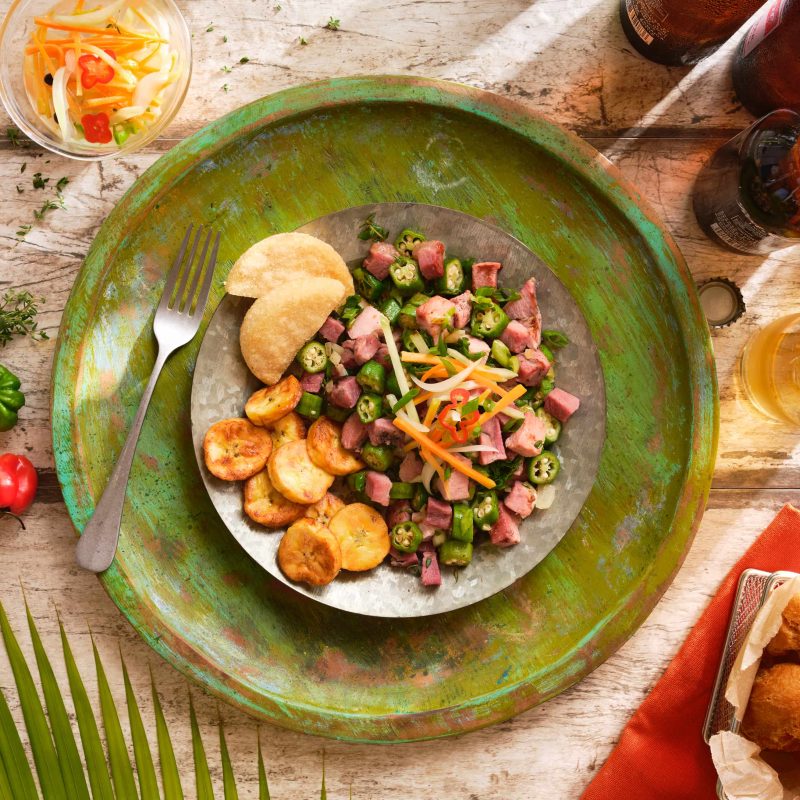 Corned Pork in an Escovitch Sauce - I Love CB Foods